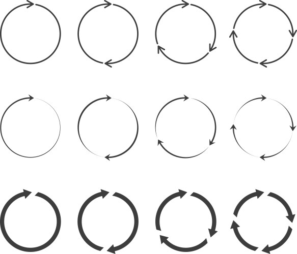 Circle Arrows Vector Images (over 280,000)