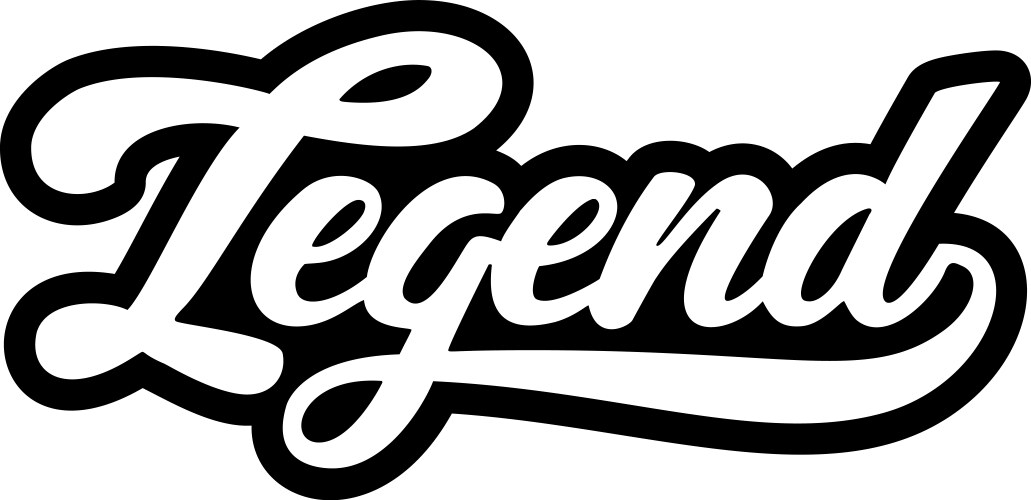 Wild child text in calligraphic fonts black Vector Image
