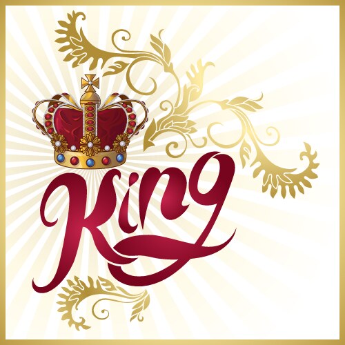 Design scarf with golden baroque elements Vector Image