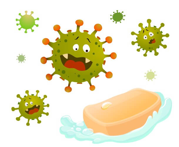 Bacteria Kill Cartoon Vector Images (over 370)