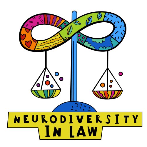 Neurodiversity educational centre logotype Vector Image