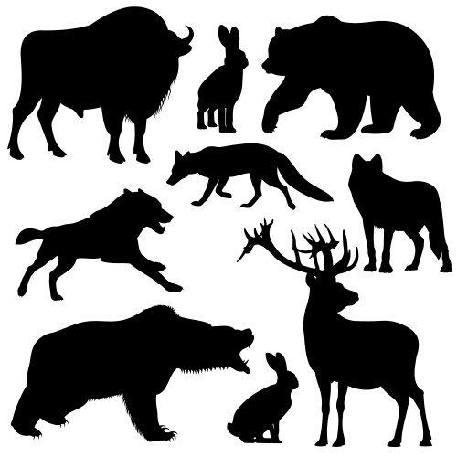 Elk Outline Vector Images (over 3,400)