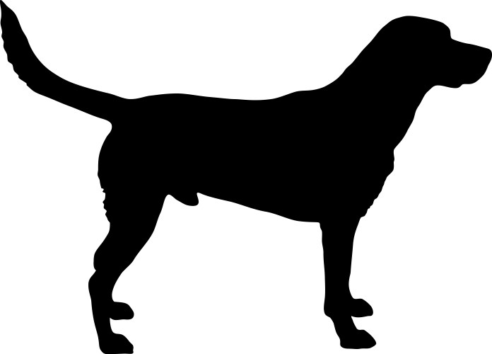 Labrador Silhouette Vector Images (over 6,900)