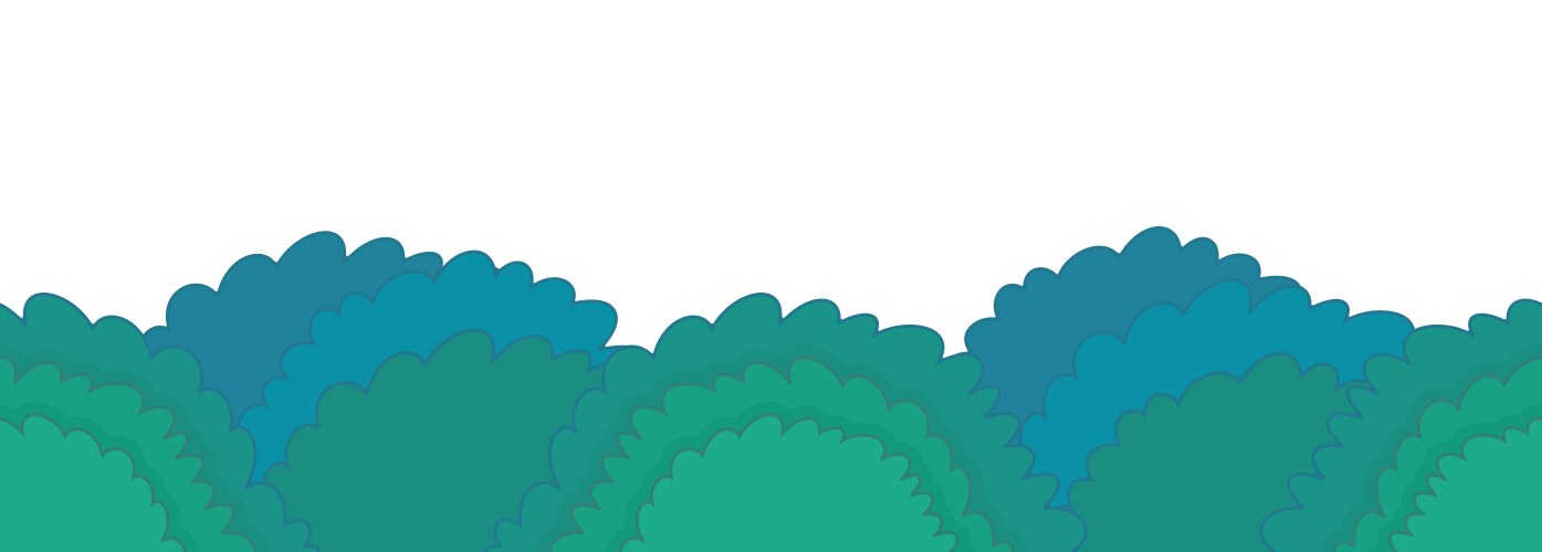 Bulrush border Royalty Free Vector Image - VectorStock