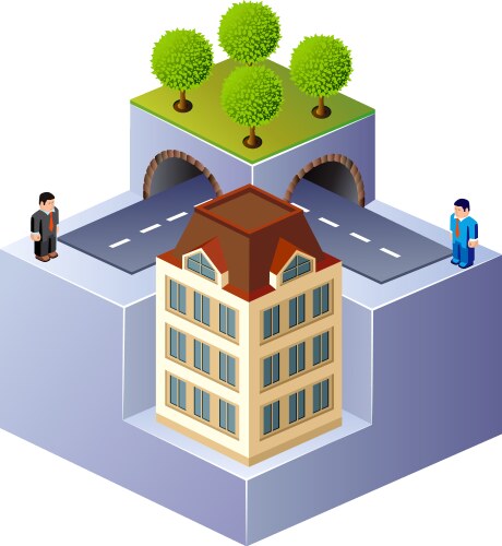 Home damage Royalty Free Vector Image - VectorStock