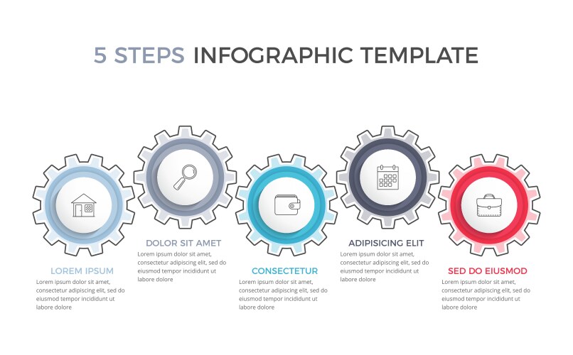 5 Steps Infographic Vector Images (over 27,000)