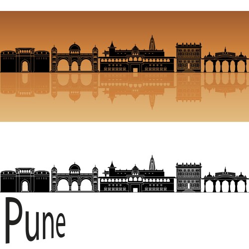 Pune Skyline Vector Images (78)