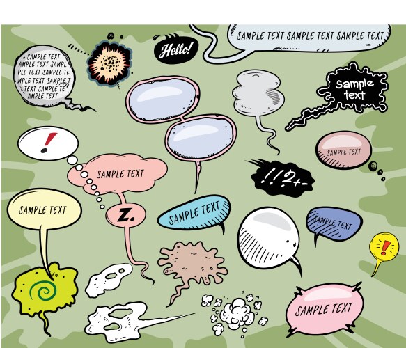 Cartoon Bubbles Vector Images (over 230,000)