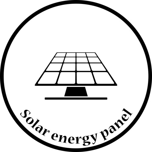Solar panel energy battery Royalty Free Vector Image