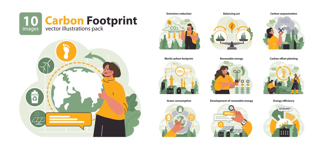Carbon Footprint Vector Images (over 3,500)