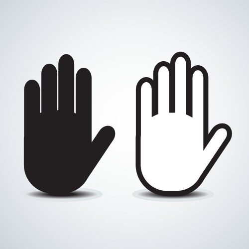 Hand Stop Symbol Vector Images (over 29,000)