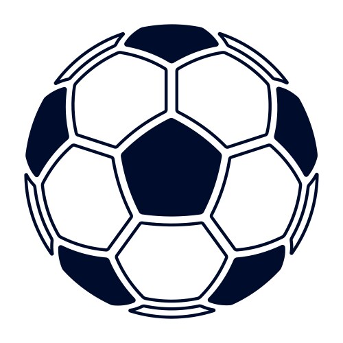 Soccer ball pattern Royalty Free Vector Image - VectorStock