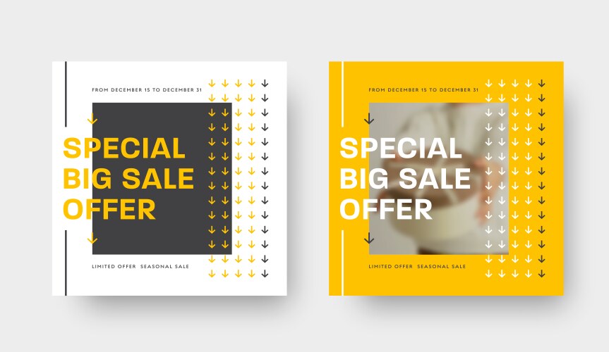 Special Offer Flyer Template Vector Images (over 63,000)
