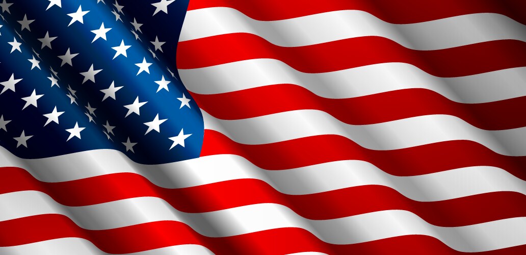 United states flag background Royalty Free Vector Image