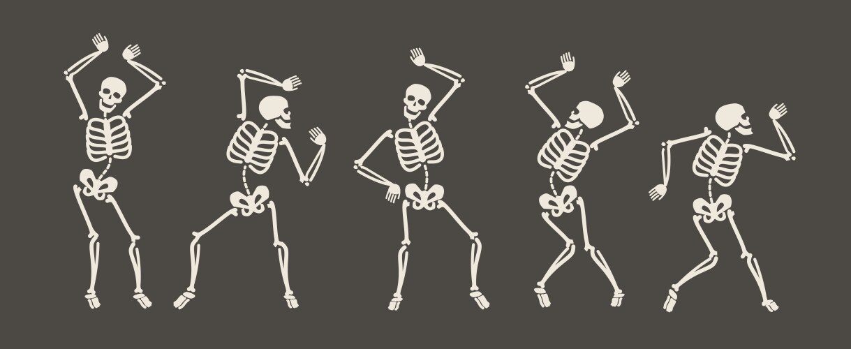 Dancing Skeletons Vector Images (over 2,700)