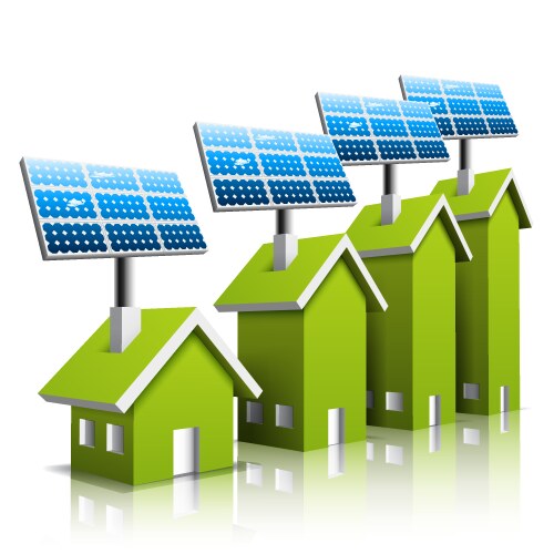 Houses Royalty Free Vector Image - VectorStock