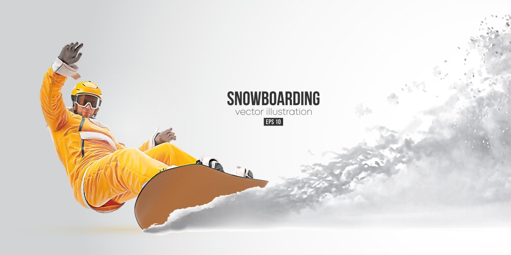 Snowboarding Royalty Free Vector Image - VectorStock