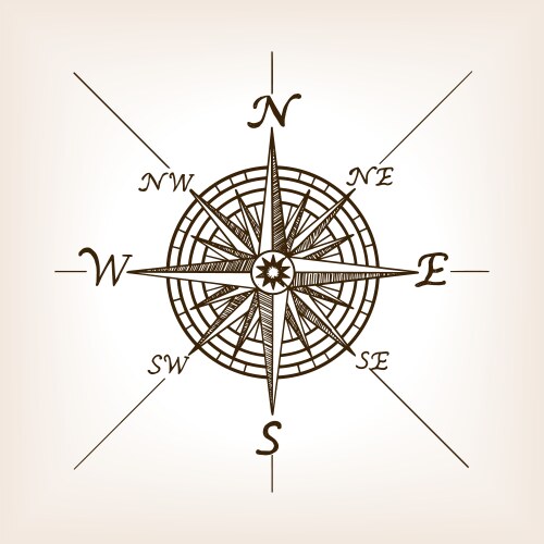 Compass Sketch Vector Images (over 7,200)