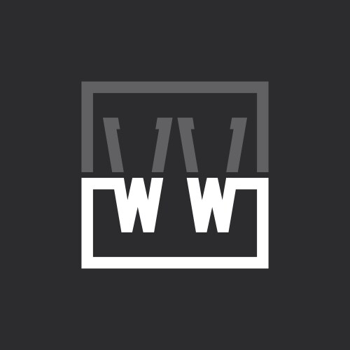 Ww Monogram Vector Images (over 1,300)