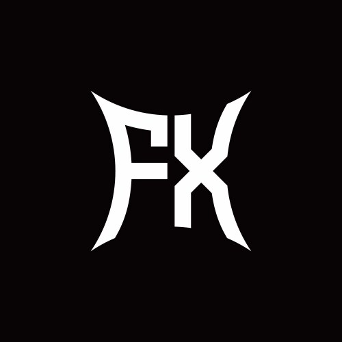 Fx logo Vector Images & Graphics for Commercial Use | VectorStock