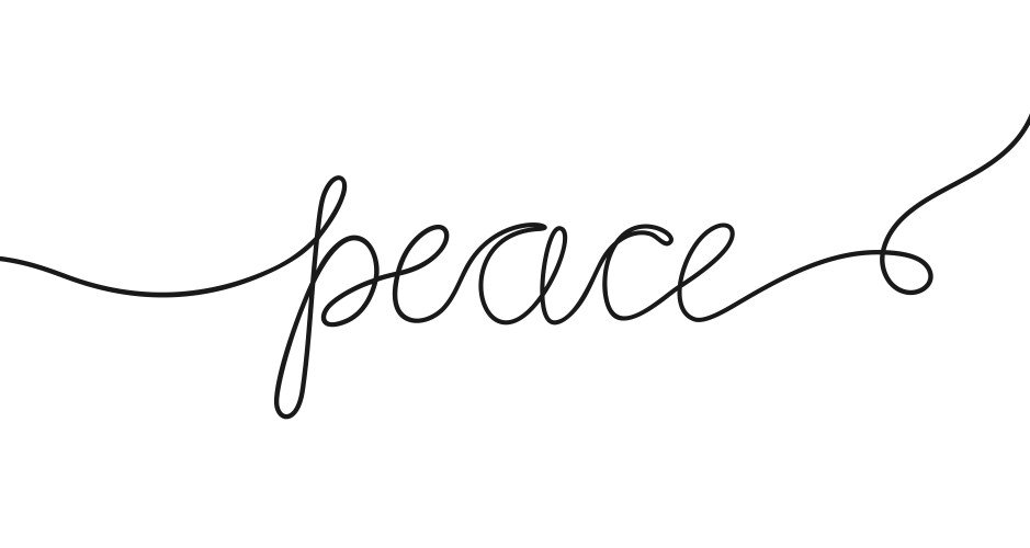 Calligraphy Peace Vector Images (over 4,400)