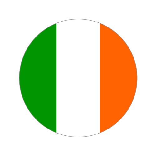 Simple round flag Royalty Free Vector Image - VectorStock