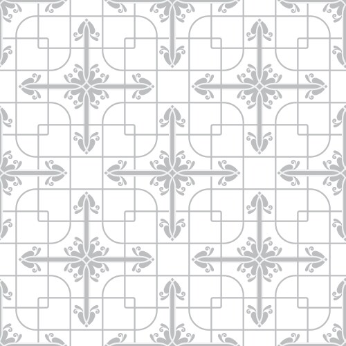 Hand drawing decorative tile pattern italian Vector Image