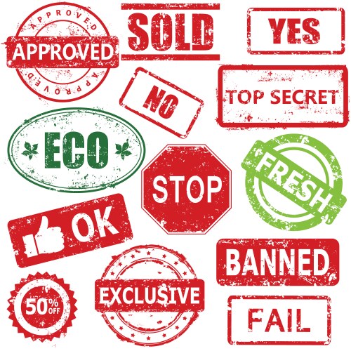 Approved Stamp Vector Images (over 37,000)