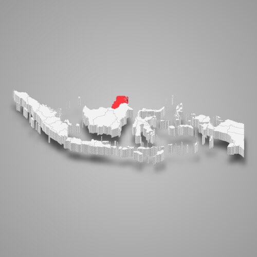 North kalimantan Vector Images & Graphics for Commercial Use | VectorStock