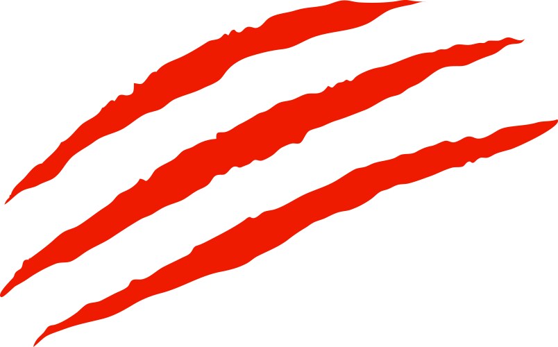 Claw scratches Royalty Free Vector Image - VectorStock