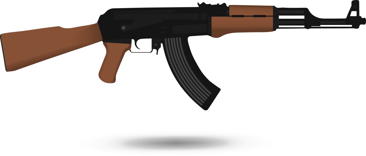 Ak 47 Royalty Free Vector Image - VectorStock