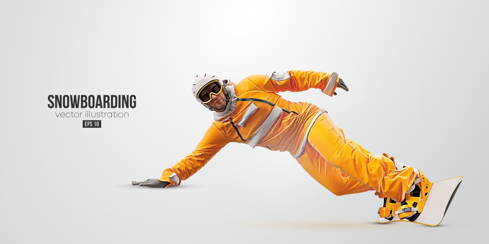 Snowboarding Royalty Free Vector Image - VectorStock