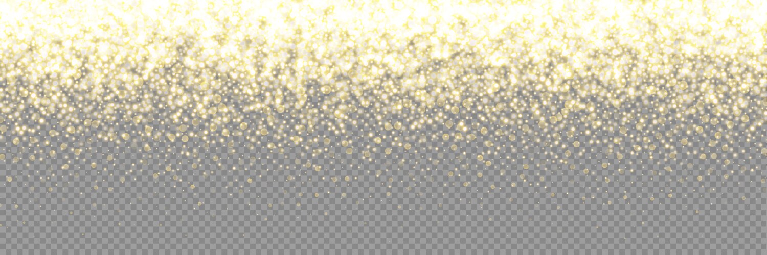 Gold glitter star circle background Royalty Free Vector