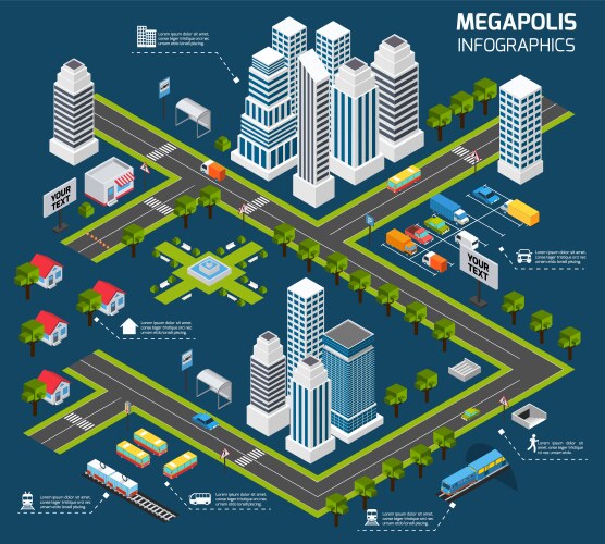 City Infographic Vector Images (over 57,000)