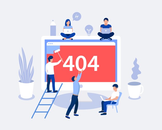 No data empty concept Royalty Free Vector Image