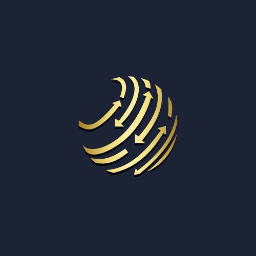 Three arrow logo Vector Images & Graphics for Commercial Use | VectorStock