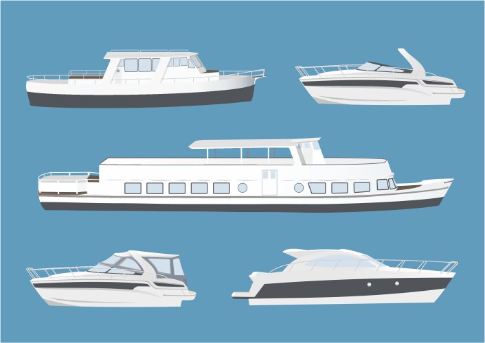 Bus set Royalty Free Vector Image - VectorStock