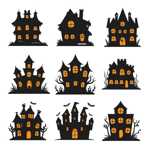 Haunted House with Clipart Vector Images (over 960)
