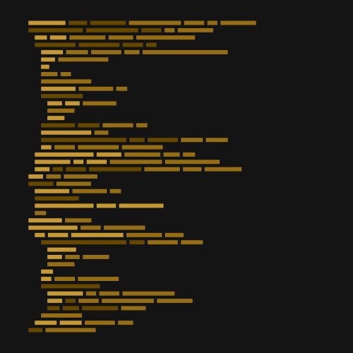 Program code listing abstract programming Vector Image Program code listing abstract programming Vector Image