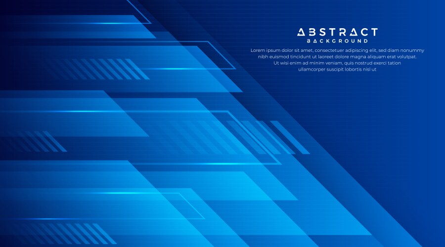Abstract dark blue rectangles background Vector Image