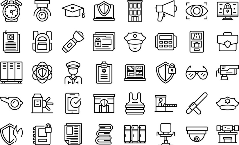 School Security Guard Vector Images (over 2,500)