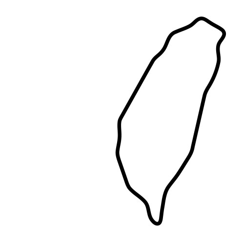 Taiwan Shape Map Vector Images (over 460)