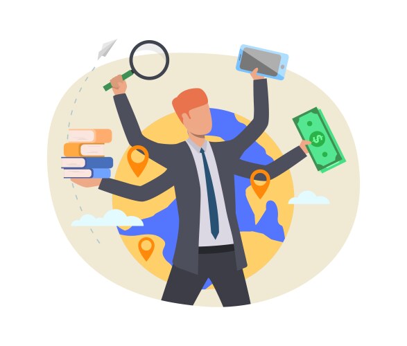 Busy Man Vector Images (over 870,000)