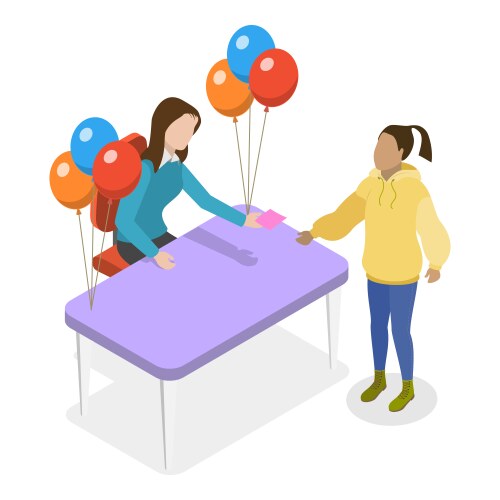 Children with back to school concept Royalty Free Vector