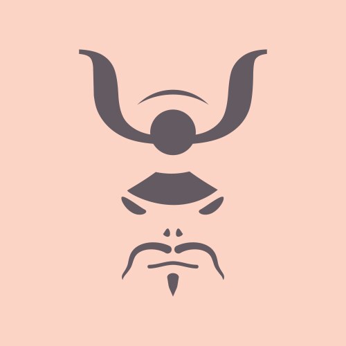 Mask Samurai Daimyo Vector Images (40)