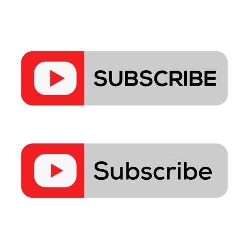 Youtube Subscribe Logo Vector Images (over 270)
