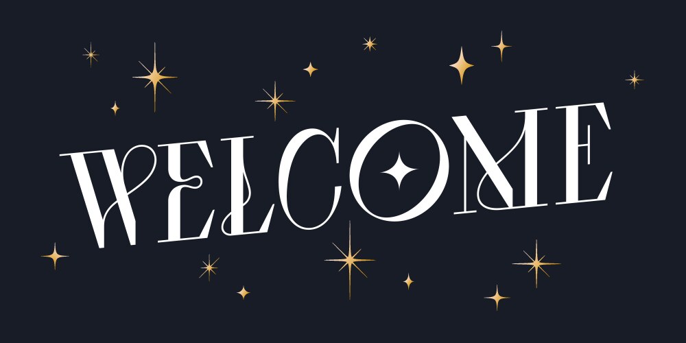 Hello lettering hello hi banner poster Royalty Free Vector