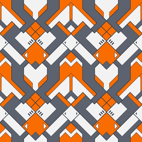 Abstract art deco seamless pattern 25 Royalty Free Vector