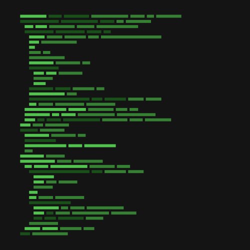 Program Code Listing Abstract Programming Vector Image 2178