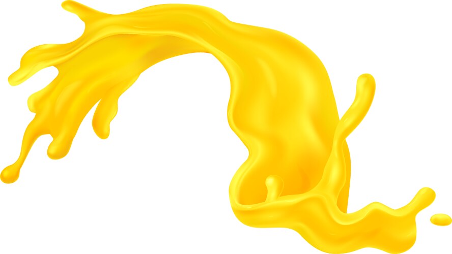 Blue color splash Royalty Free Vector Image - VectorStock